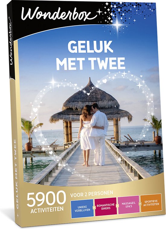 Wonderbox Cadeaubon - Geluk met twee | bol