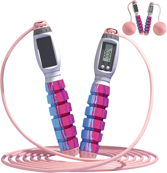 Speed Rope met kogellagers en anti-slip handgrepen - draadloos ...