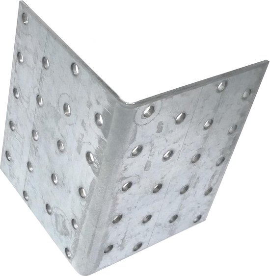 Set van 4 montagebeugels voor poten - 80x80x100x2.5mm - thermisch ...
