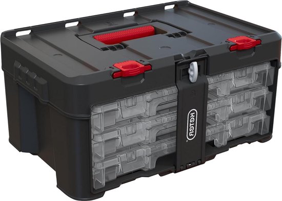 Heavy Duty DIY 3 Organizer Tool Storage Set - Stack & Roll (253380) | bol