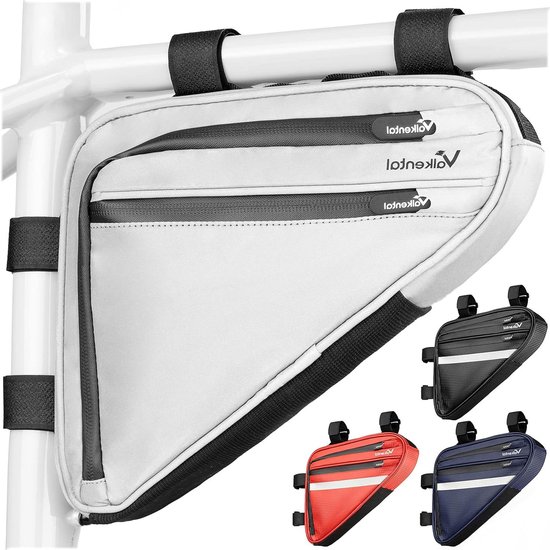 Stuurtas Fiets Volledig Reflecterende Waterdichte Frametas - 15 L ...