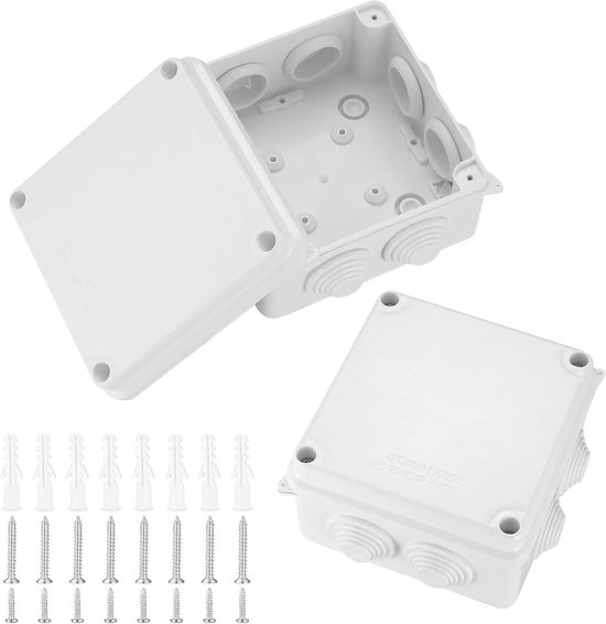 Aansluitdoos waterdicht IP65 elektrische verdeeldoos - opbouw kunststof ...