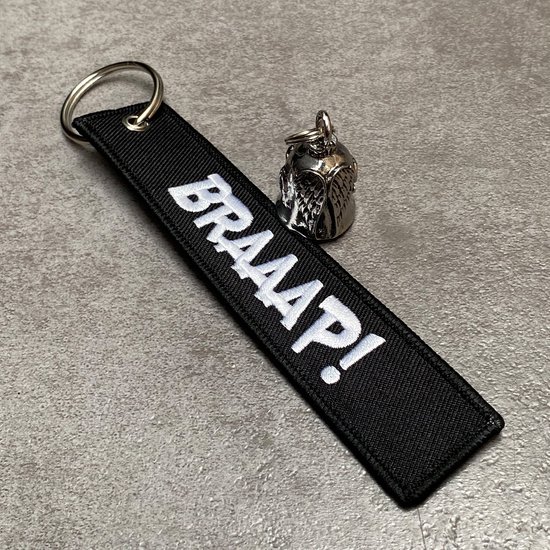Gremlin Bell Angel Wings met Sleutelhanger | Braap! sleutelhanger ...