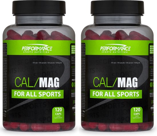 CAL/MAG (240 capsules) - Performance - Calcium - Magnesium ...