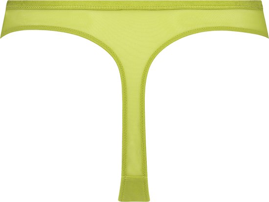 Hunkemöller Dames Lingerie String Arabella - Groen - maat M | bol