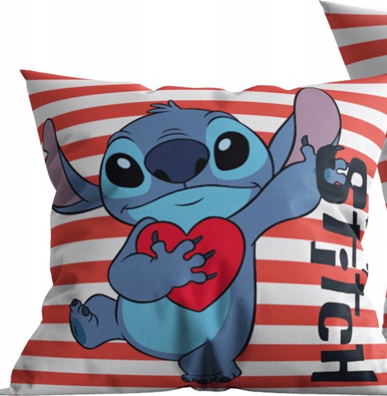 Disney Lilo & Stitch Kussen, Hart - 40 x 40 cm - Polyester | bol
