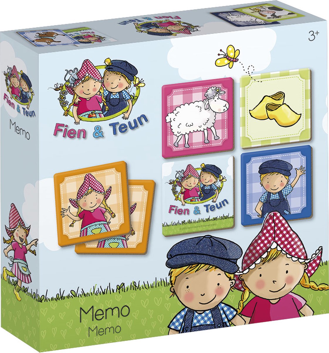Fien & Teun memo spelletje Bambolino Toys - geheugen spel educatief ...