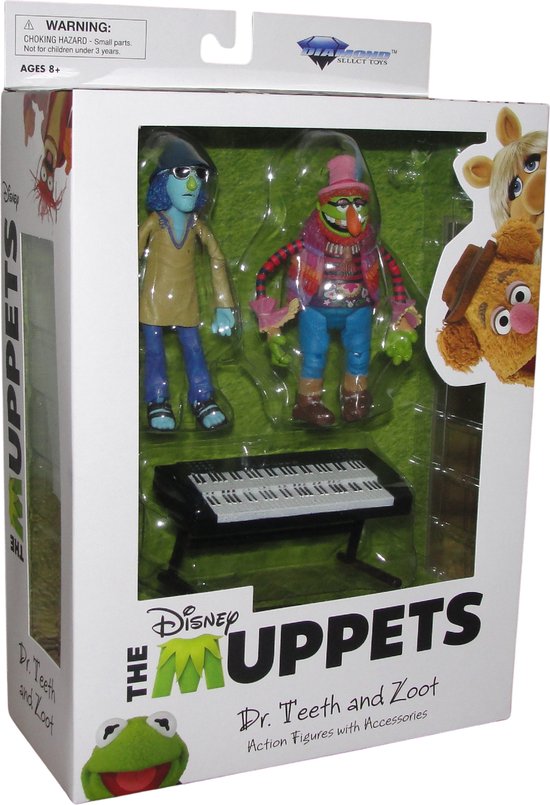 Muppets Teeth and Zoot Action Figure Two-Pack | 0699788843154 | Boeken ...