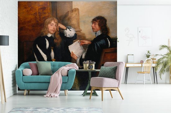 Behang - Fotobehang Thomas Killigrew en Lord William Crofts ...