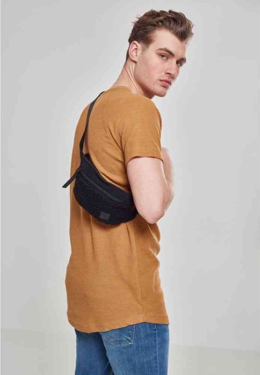 Urban Classics Heuptasje Sherpa Mini Zwart | bol.com