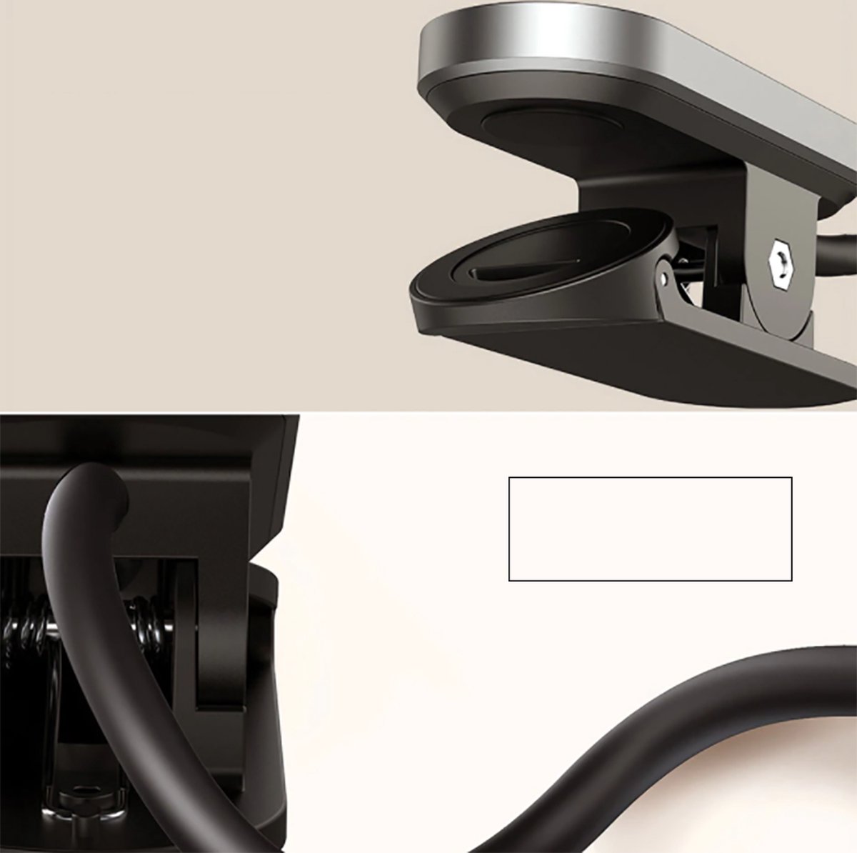 LED Tafellamp Met Klem - Lamp - Bureaulamp - Leeslamp - Nachtlampje ...