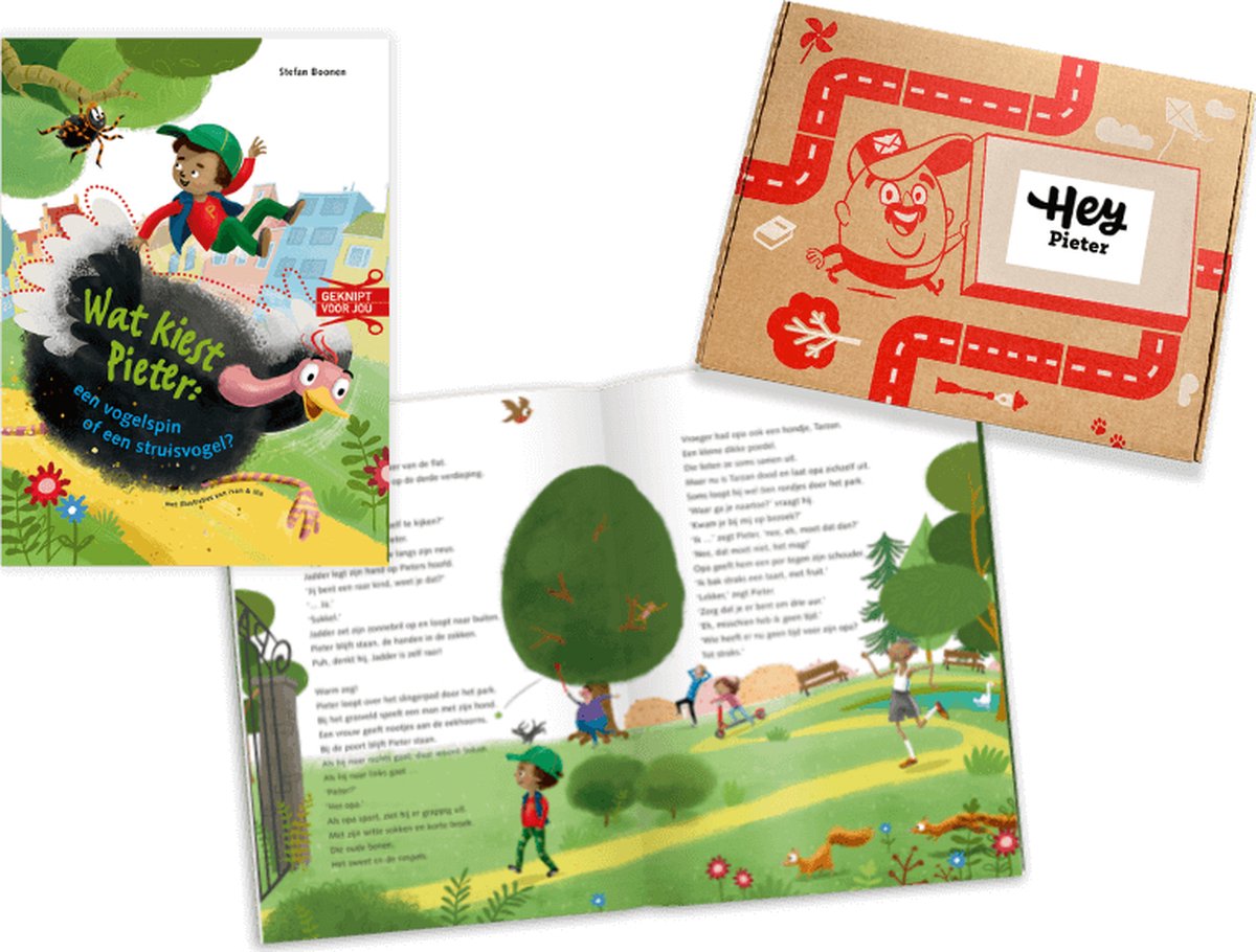 Hey Reader - Boekenbox ‘voorlezen’ Kinderboek met gratis leeskalender ...