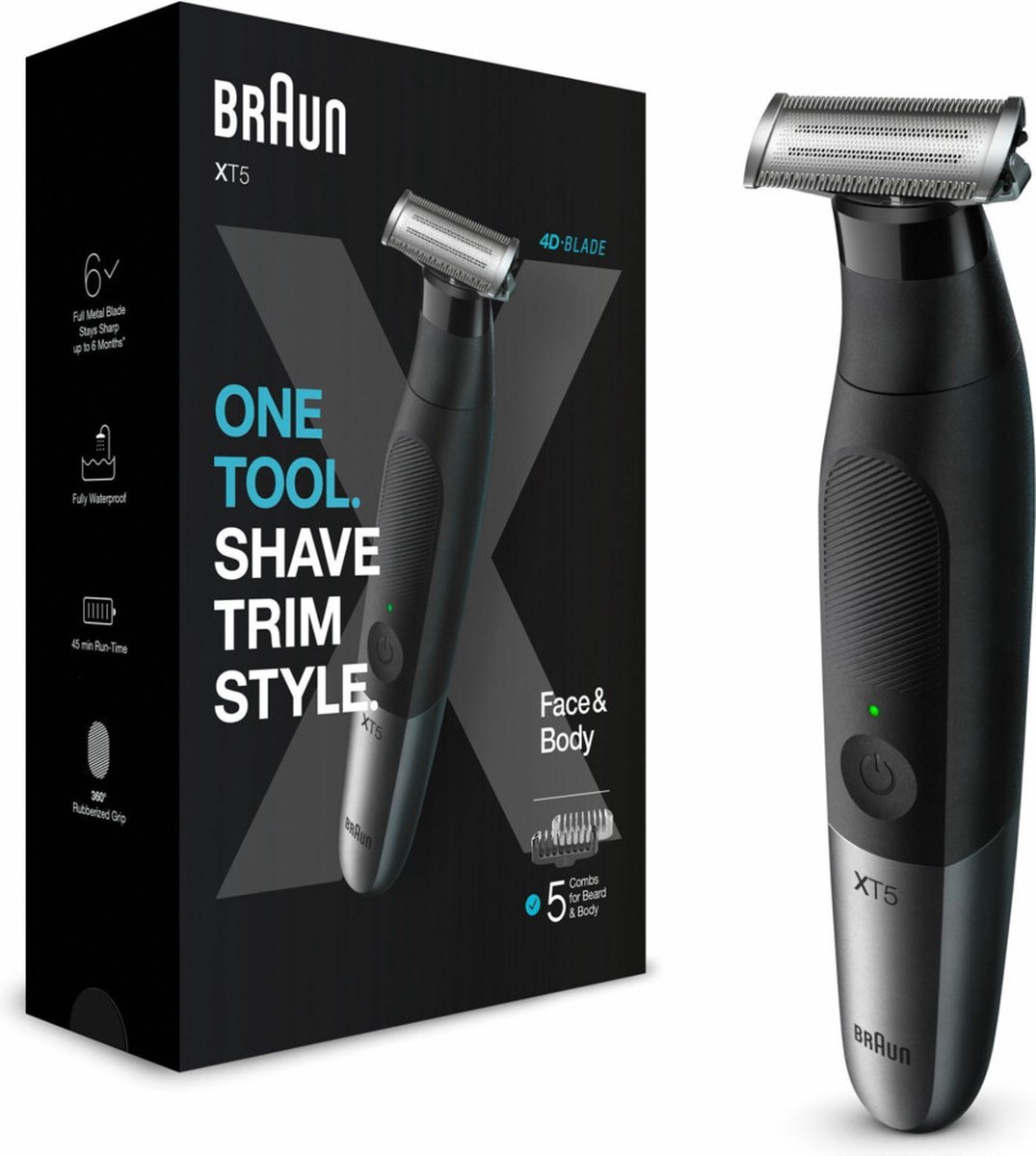 Braun Scheerapparaat Series XT5 Trimmer | bol.com