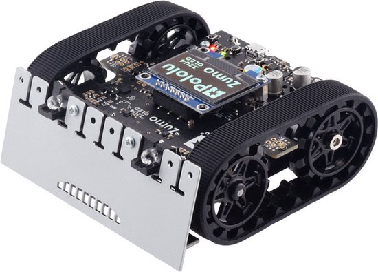Zumo 32U4 OLED Robot (Assembled with 75:1 HP Motors) Pololu 4992 | bol