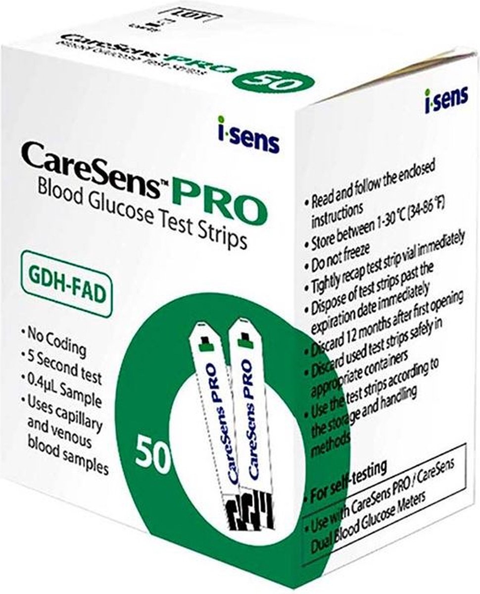 CareSens Pro Teststrips | bol.com