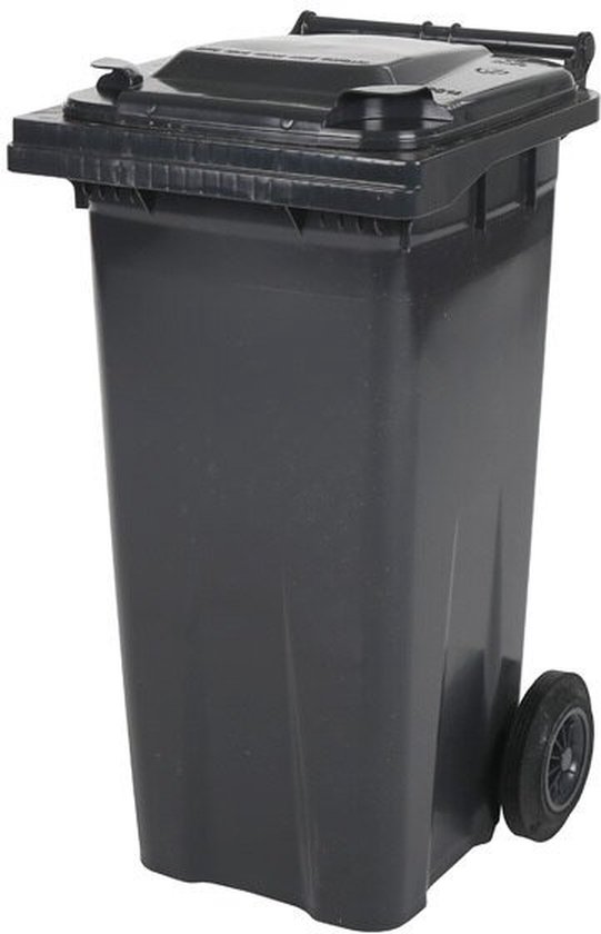 2 Wiel Grote Afvalcontainer Model MGB 120 G - GRIJS - Saro 174-2100 | bol