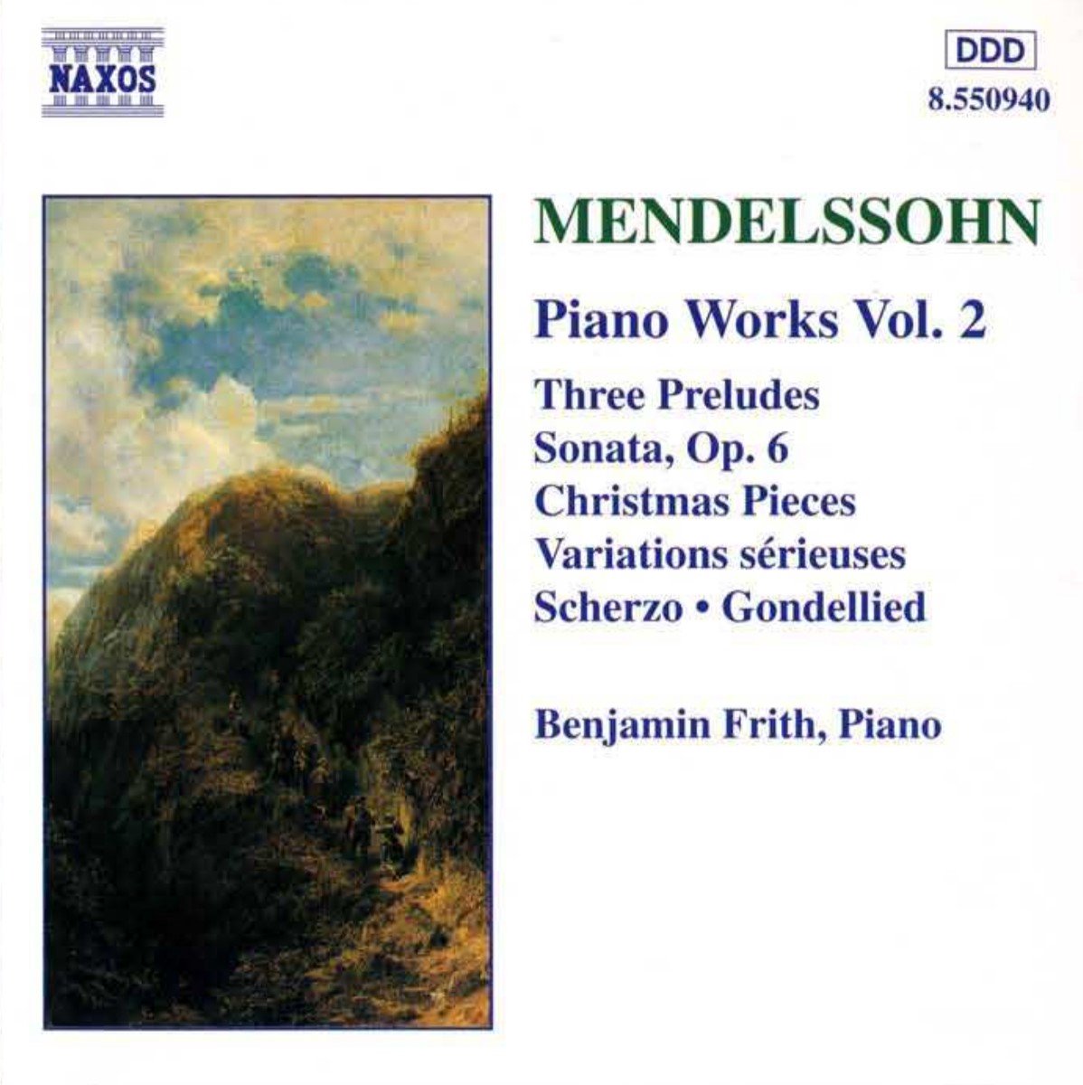 Benjamin Frith - Piano Works 2 (CD), Felix Mendelssohn | Muziek | bol.com