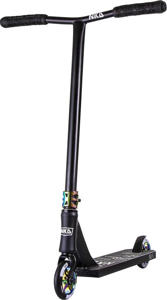 NKD Rally V4 stuntstep Black-Rainbow | bol.com