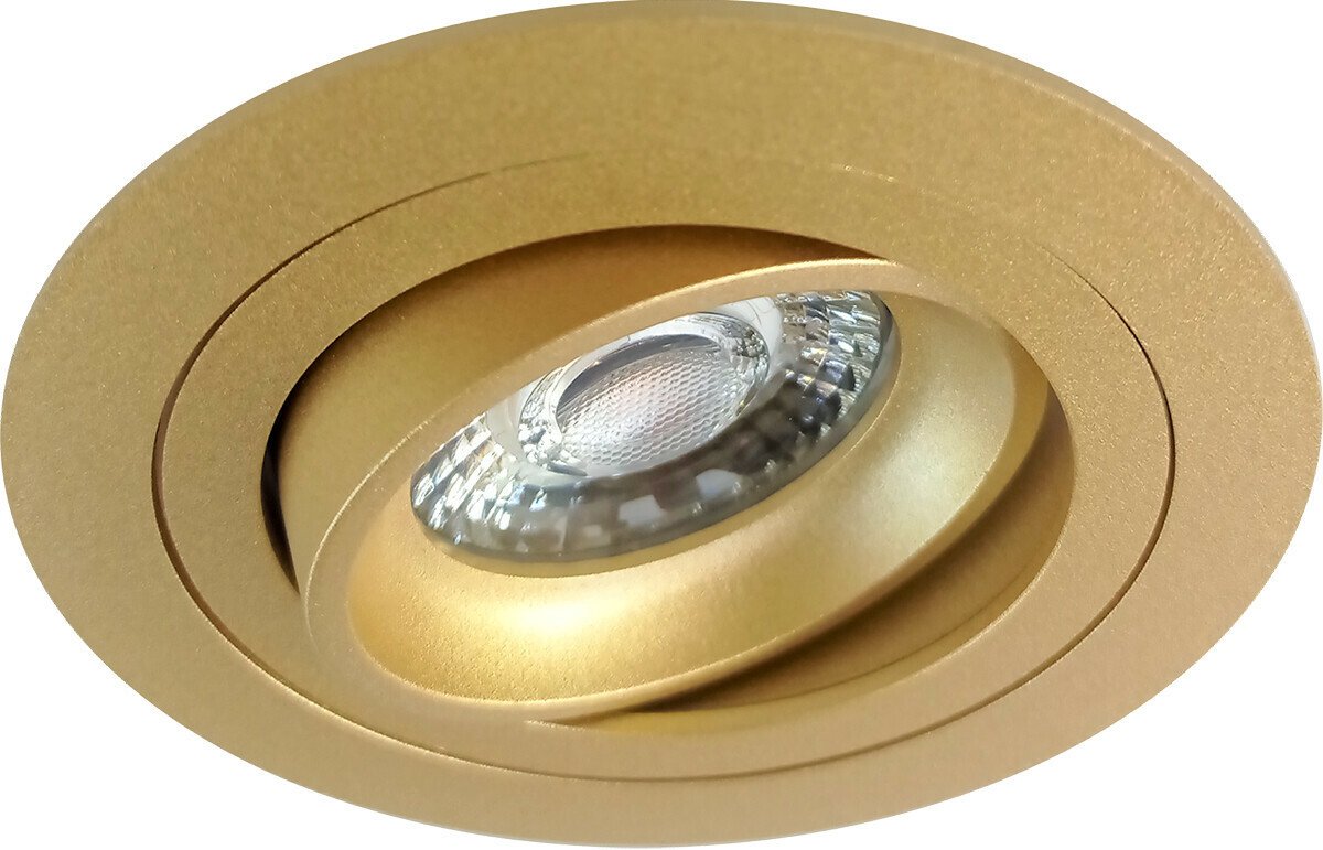 Proma Alpin Pro - Inbouw Rond - Mat Goud - Kantelbaar - Ø92mm - Philips ...