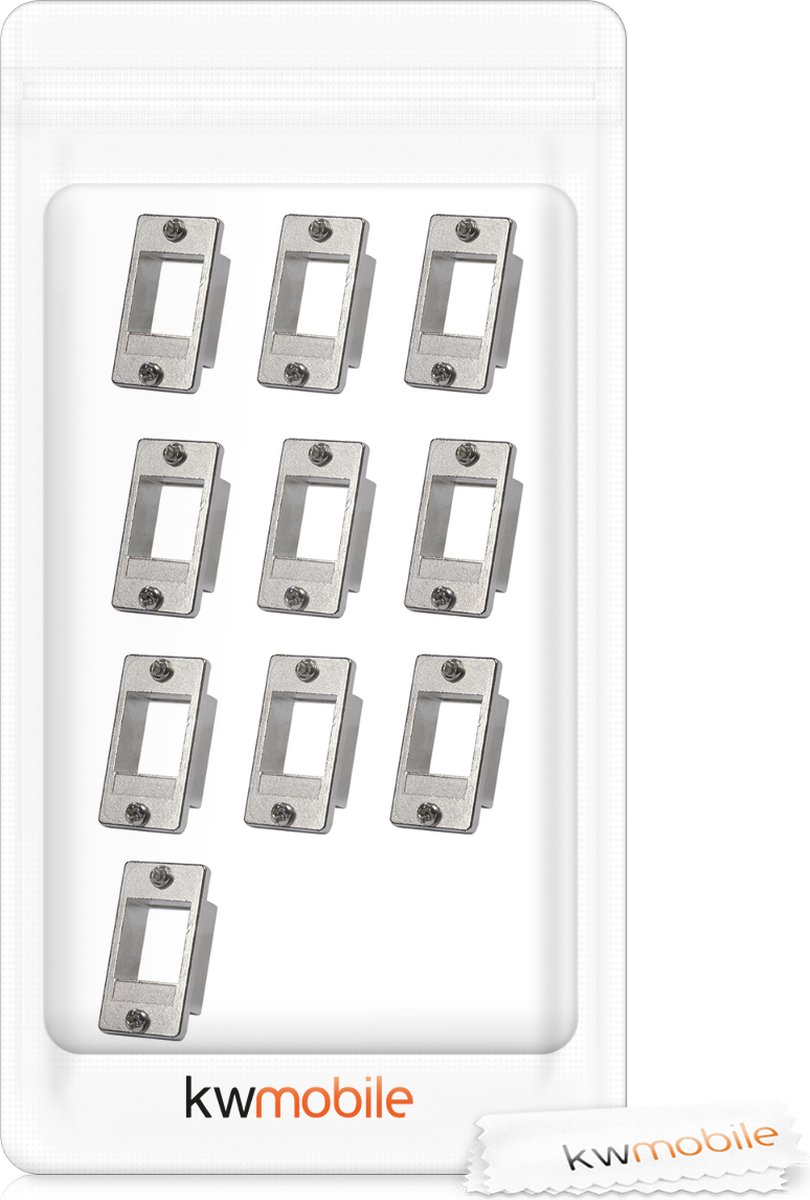 kwmobile keystone module montage brackets - 10 pak klik installatie ...