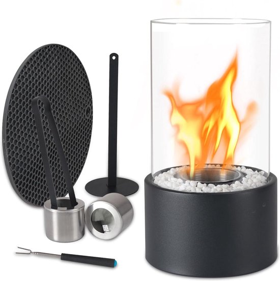 3 uur brandduur verstelbare vlam bio-ethanol tafelvuur - decoratieve ...