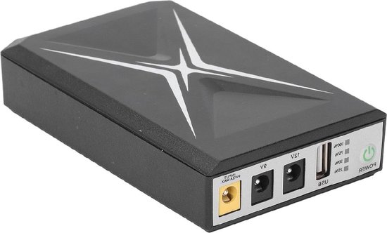 Mini UPS Batterijback-up 8800mAh voor WiFi-router Modem CCTV ...