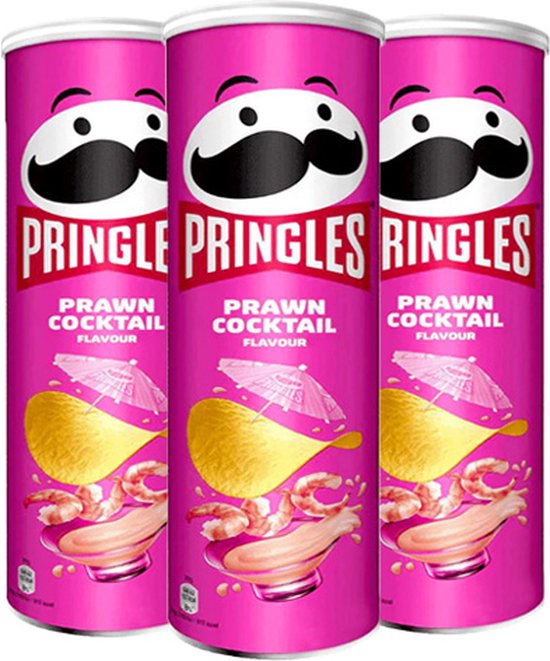 Pringles - Prawn Cocktail Flavour - 3x 165g | bol