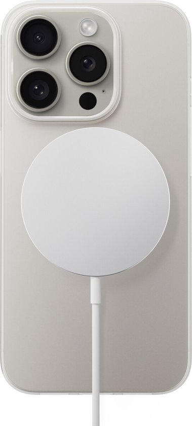 Nomad Super Slim case iPhone 15 Pro Max frost white | bol
