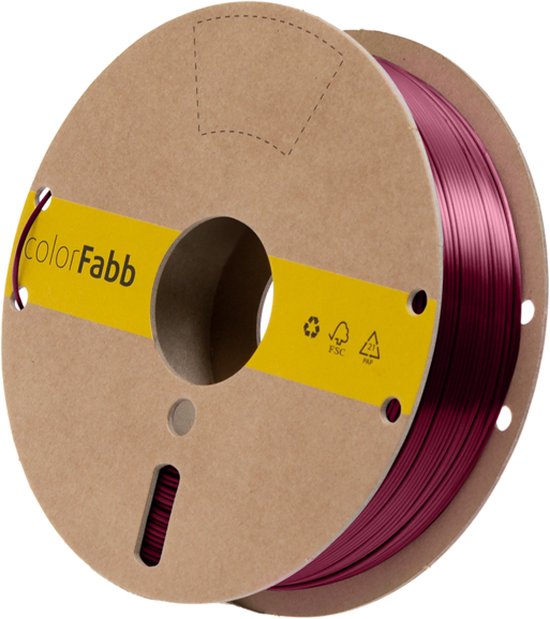 colorFabb PLA ZIJDE PAARS 2.85 / 750Gr - 8720039155183 - 3D Print ...