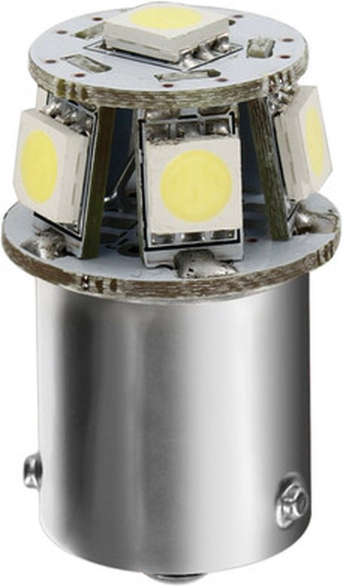 24/28V Led Serie – 6 SMD x 3 chips – (R5W-R10W) – BA15s – 1 st – Box ...