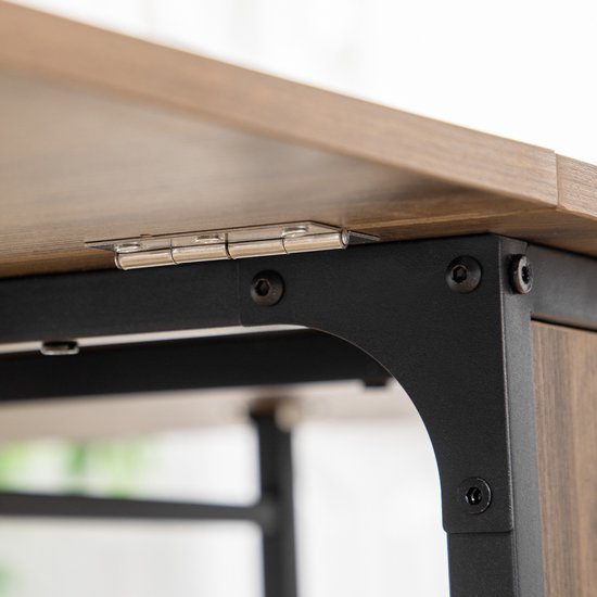 inklapbare-eettafel-met-uitklapbare-zijtafels-en-interne-opbergruimte ...