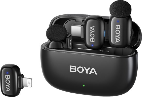 Boya MINI Draadloze Microfoon - 2.4 GHz Ultra-Mini Wireless Microphone ...
