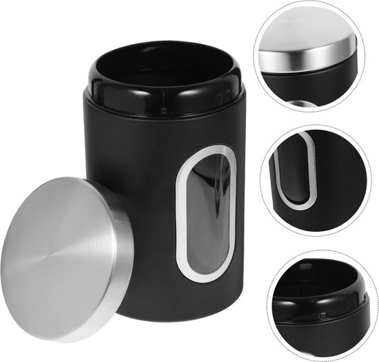 3 stuks - Koffie Bewaarbus - Koffieblik - Koffiebussen - Voorraadbus ...