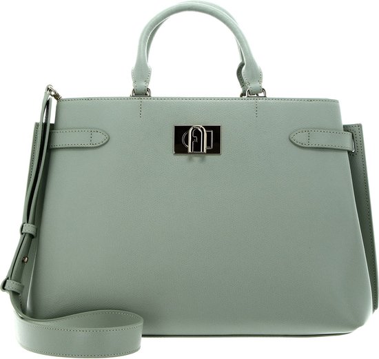 FURLA Leren Handtas Schoudertas 1927 Tote 36 Felce Mintgroen | bol