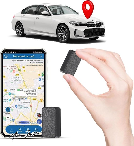 Mrs. Jones Mini GPS Tracker voor Kinderen Geïntegreerde Magneten App ...