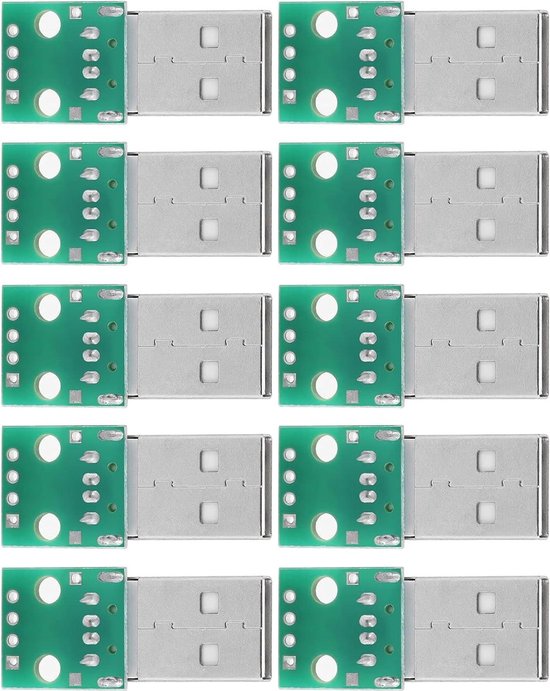 Html Content Usb A Breakout - 10Pcs Usb Breakout Board - Usb Type A ...