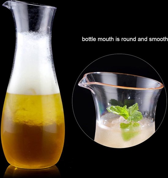Acrylic Transparent Water Jug - Extra Large Drink Cup for Family Picnic ...