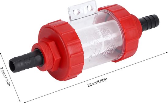 In-Line Mesh Filter Waterpomp High Flow Transparant Polyester Scherm ...