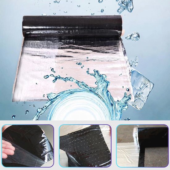 Zelfklevende Bitumentape voor Waterdichte Afdichting en Warmte-Isolatie ...