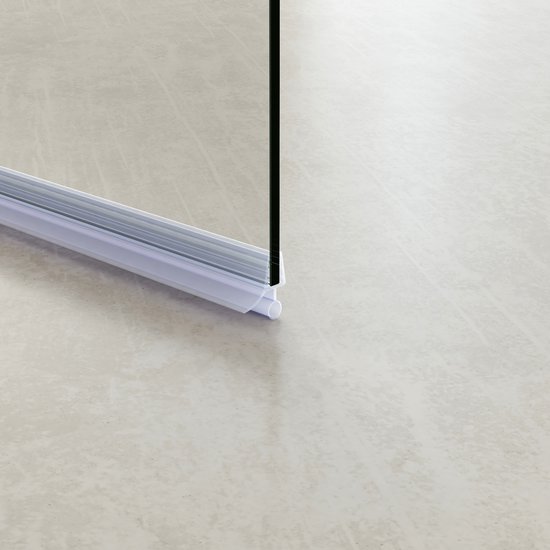 EMKE Doucheafdichting - PVC Afdichting Douchedeur - S02 - 100cm Lang ...