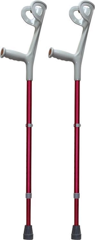 Drive - loopkruk - 2 stuks - 101 -124 cm verstelbaar | bol.com