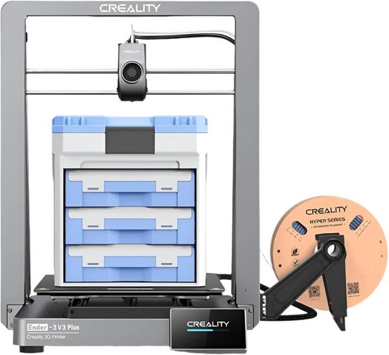 Creality - 3D Printer - 3D Printer Bouwpakket - 350W - 220V - 600mm/s - 300x300x300mm... | bol