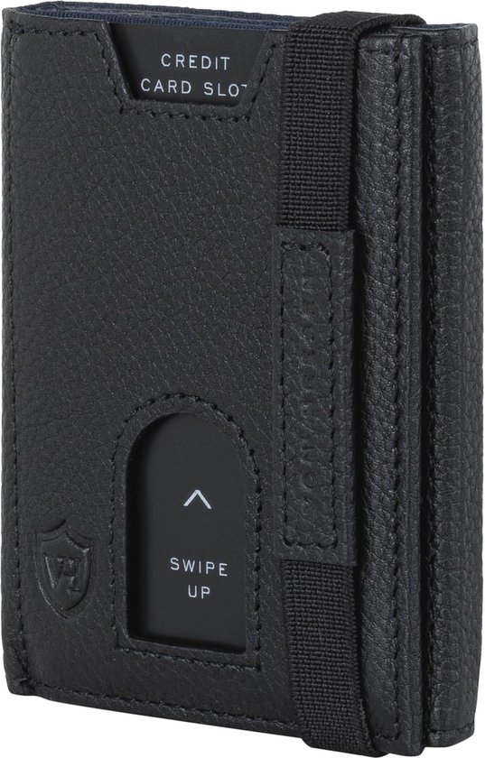 Slimme mini portemonnee met muntvak en RFID-bescherming voor heren en ...