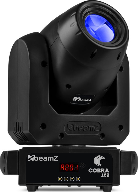 BeamZ Cobra100 spot moving head met prisma en gemotoriseerde focus ...