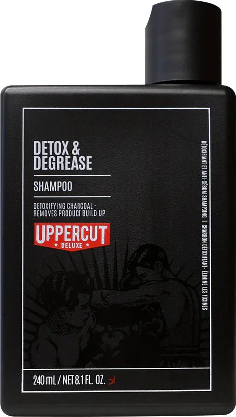 Uppercut Deluxe Detox And Degrease Shampoo 240 Ml Silicone Free 4194