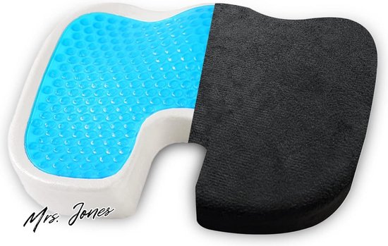 Mrs. Jones Ergonomisch Stuitbeenkussen Tegen Decubitus - Gelkussen ...