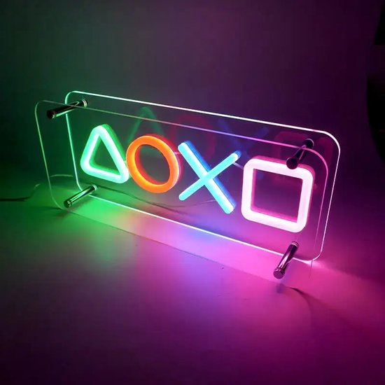 SUMOH® Gaming Neon Sign Lamp Verlichting Wanddecoratie Nachtlamp 3D ...