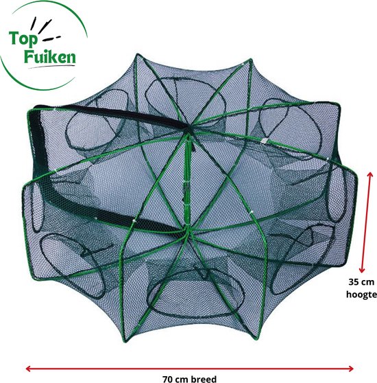 Aasvis Rivierkreeften Fuik acht Ingangen Kreeftenfuik Rivier Kreeft ...