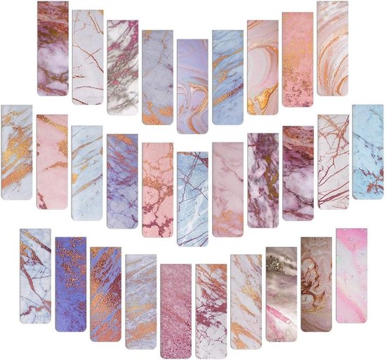 30pcs Magnetic Page Clips - Bookmarks Page Markers - Inspirational ...