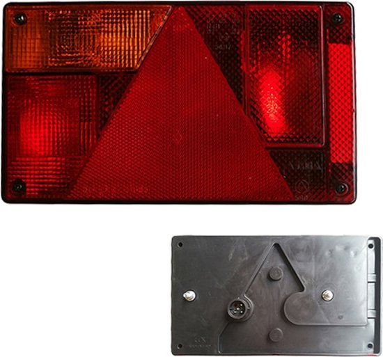 Achterlicht 235 x 135 mm Aspock/Multipoint | bol